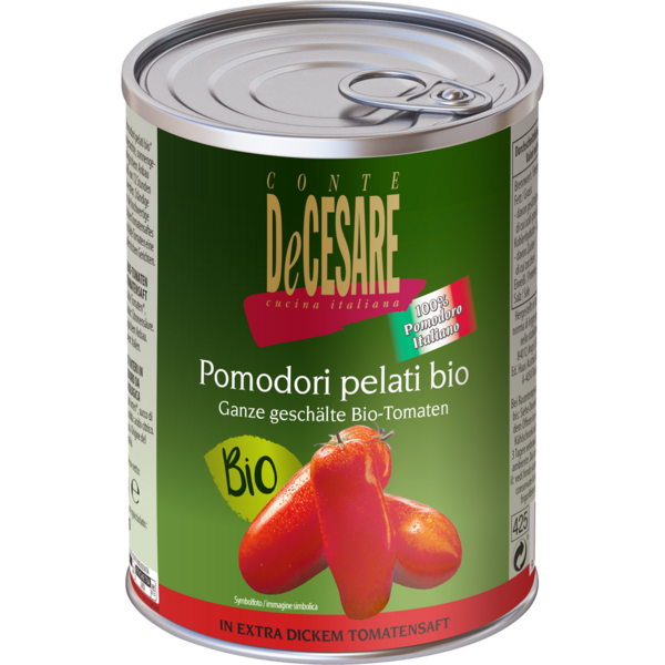 CONTE DeCESARE Bio Pomodori Pelati
