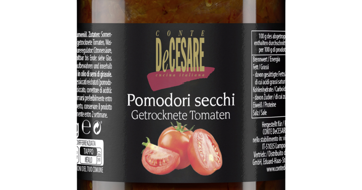 CONTE DeCESARE Getrocknete Tomaten